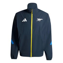 adidas Performance Trainingsjacke 'Arsenal FC Z.N.E. Anthem' Herren Gr&ouml;&szlig;e XXL navy / gelb / kirschrot / wei&szlig;
