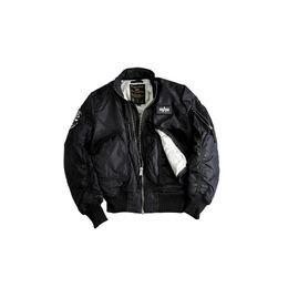 Alpha Industries &Uuml;bergangsjacke 'Engine' Herren Gr&ouml;&szlig;e S schwarz
