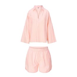 Lingadore Pyjama Damen Gr&ouml;&szlig;e S/M rosa Winterkleid