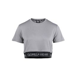 Gorilla Wear Shirt Damen Gr&ouml;&szlig;e M grau / schwarz