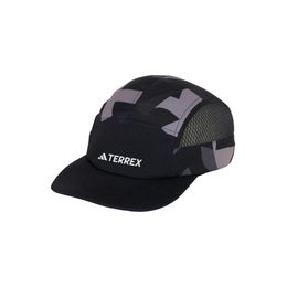 adidas terrex Sportcap 'Climacool 5-Panel Graphic' Herren Gr&ouml;&szlig;e 56/58 basaltgrau / schwarz / wei&szlig;