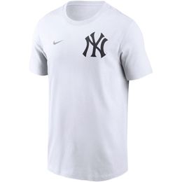 Nike Funktionsshirt 'New York Yankees' Herren Gr&ouml;&szlig;e L dunkelgrau / schwarz / wei&szlig;