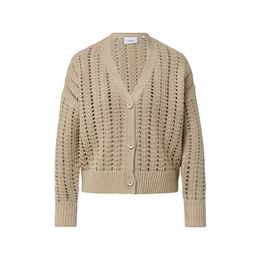 comma, Comma Casual Identity Strickjacke Damen Gr&ouml;&szlig;e S dunkelbeige