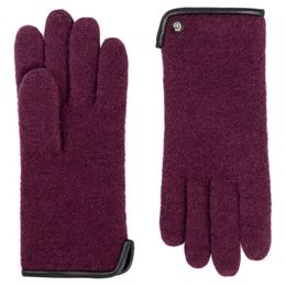Roeckl Strickhandschuhe' FELTED WOOL' Damen Gr&ouml;&szlig;e M lila