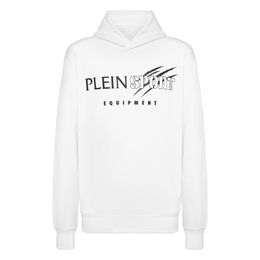 Plein Sport Sweatshirt 'Scratch' Herren Gr&ouml;&szlig;e XL schwarz / wei&szlig;
