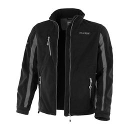 Polar Husky Funktionsfleecejacke Herren Gr&ouml;&szlig;e XL grau / schwarz