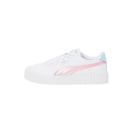 Puma Sneaker 'Carina 3.0' M&auml;dchen Gr&ouml;&szlig;e 30.5 hellblau / rosa / wei&szlig;