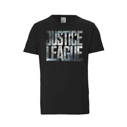 logoshirt T-Shirt 'Justice League Movie' Damen Gr&ouml;&szlig;e M schwarz