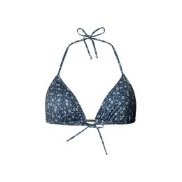 Pepe Jeans Bikinitop 'Ditsy' Damen Gr&ouml;&szlig;e 90 navy / wei&szlig;