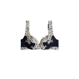 Intimissimi BH 'Gioia Pretty Flowers' Damen Gr&ouml;&szlig;e 75 dunkelblau / wei&szlig;