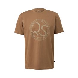 QS Shirt Herren Gr&ouml;&szlig;e L brokat / khaki