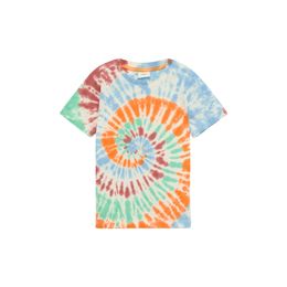 s.Oliver Shirt Jungen Gr&ouml;&szlig;e 104/110 hellblau / orange / weinrot / offwhite