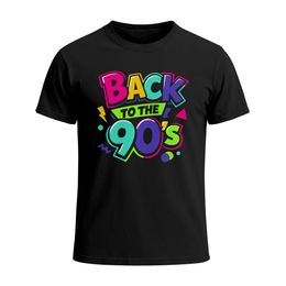 MoonWorks Shirt 'Back to 90s' Herren Gr&ouml;&szlig;e XS schwarz