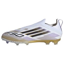 adidas Performance Fu&szlig;ballschuh 'F50 Elite' Jungen Gr&ouml;&szlig;e 22 gold / lila / schwarz / wei&szlig;