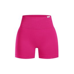 Smilodox Issy Seamless Scrunch Shorts High Waist Damen Gr&ouml;&szlig;e XS pink