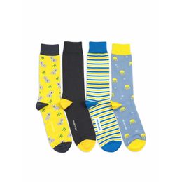 The Arctic Bay Socken 'MANBARRA EDITION Gift box 4 Pack Unisex' Herren Gr&ouml;&szlig;e 36/40 bunt