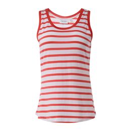 comma, Comma Casual Identity Top Damen Gr&ouml;&szlig;e XXL rot / wei&szlig;