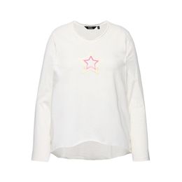 Ulla Popken Shirt Damen Gr&ouml;&szlig;e XXXL/4XL gold / pink / offwhite