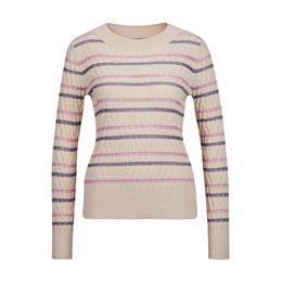 Madeleine Mode Madeleine Pullover Damen Gr&ouml;&szlig;e M brombeer / magenta / wollwei&szlig;