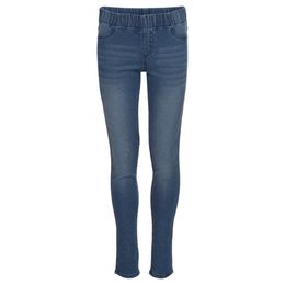 Kidsworld Jeansjeggings M&auml;dchen Gr&ouml;&szlig;e 140 blue denim