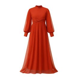 Modamihram Kleid Damen Gr&ouml;&szlig;e 44 hellrot Winterkleid