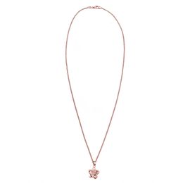 Elli Premium Kette 'Frangipani Bl&uuml;te' Damen Gr&ouml;&szlig;e 45 rosegold