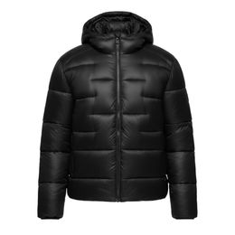Ombre Winterjacke Herren Gr&ouml;&szlig;e L schwarz