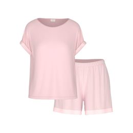Mey Pyjama 'Pure Chic' Damen Gr&ouml;&szlig;e S rosa Winterkleid
