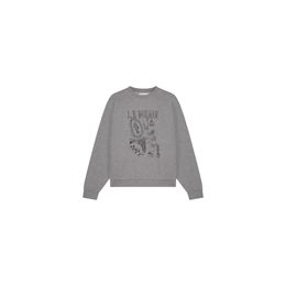 Fabienne Chapot Sweatshirt Damen Gr&ouml;&szlig;e XXL grau / schwarz
