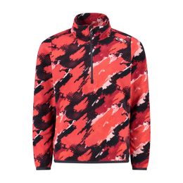 CMP Sportpullover Jungen Gr&ouml;&szlig;e 128 koralle / schwarz / wei&szlig;