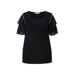MIAMODA Shirt Damen Gr&ouml;&szlig;e XXXL schwarz