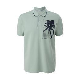 s.Oliver Poloshirt Herren Gr&ouml;&szlig;e M pastellgr&uuml;n / schwarz