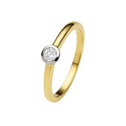 ONE ELEMENT Ring 'Zarge' Damen Gr&ouml;&szlig;e 60 gold