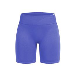 Smilodox Amaze Pro High Waist Performance Shorts Damen Gr&ouml;&szlig;e L royalblau