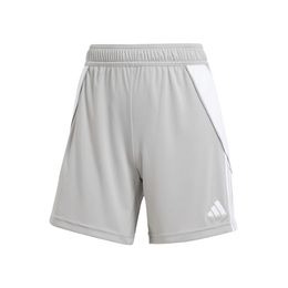 adidas Performance Sporthose 'Tiro 24' Damen Gr&ouml;&szlig;e 4XS grau / wei&szlig;