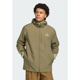 adidas terrex Outdoorjacke 'Multi 2.5' Herren Gr&ouml;&szlig;e L oliv / hellgr&uuml;n