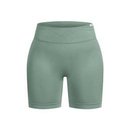 Smilodox Amaze Pro High Waist Performance Shorts Damen Gr&ouml;&szlig;e L oliv