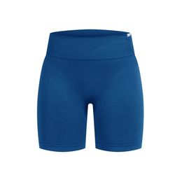 Smilodox Amaze Pro High Waist Performance Shorts Damen Gr&ouml;&szlig;e M blau