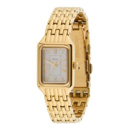 Fossil Analog Watch female Gold size One Size