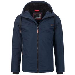 Alessandro Salvarini Winterjacke Herren Gr&ouml;&szlig;e XXL navy / braun