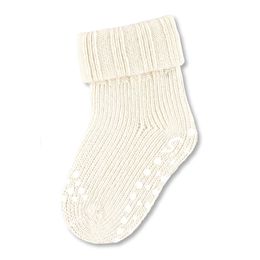 Sterntaler Socken Jungen Gr&ouml;&szlig;e 22 creme / wei&szlig;