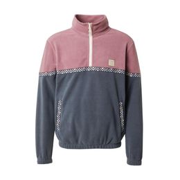 Iriedaily Sweatshirt 'Monte Noe' Herren Gr&ouml;&szlig;e S hellblau / dunkelgrau / mauve / wei&szlig;