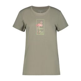 Icepeak T-Shirt 'Makawao' Damen Gr&ouml;&szlig;e XL khaki / rosa