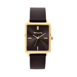 Tamaris Uhr Damen Gr&ouml;&szlig;e One Size dunkelbraun / gold