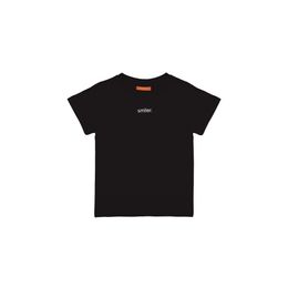 Smiler. T-Shirt Jungen Gr&ouml;&szlig;e 146/152 schwarz / wei&szlig;