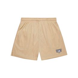 Bucketz Shorts Herren Gr&ouml;&szlig;e 33 hellbraun / schwarz / wei&szlig;