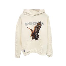 PEQUS Sweatshirt 'Eagle' Herren Gr&ouml;&szlig;e S creme