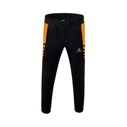 Erima Sporthose Herren Gr&ouml;&szlig;e S orange / schwarz / wei&szlig;