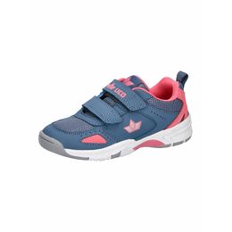 Lico Sneaker 'Peyton V' M&auml;dchen Gr&ouml;&szlig;e 26 taubenblau / pink