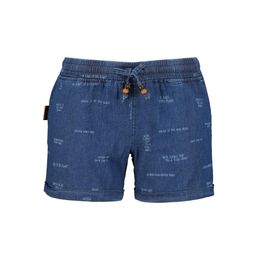 alife and kickin Alife & Kickin Shorts 'JaneAK B' Damen Gr&ouml;&szlig;e 32/33 blau / hellblau / orange